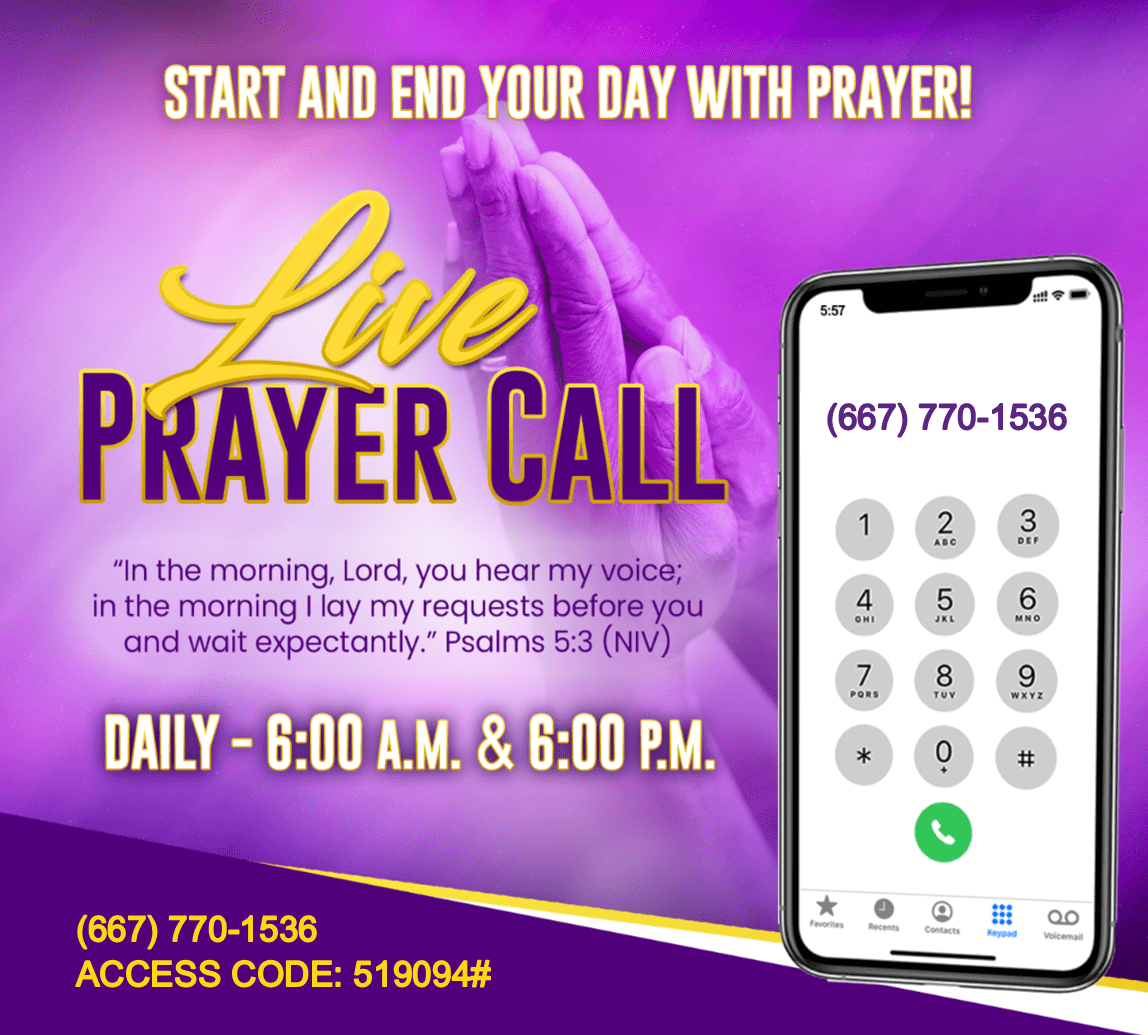 Live Prayer Call - Mount Zion